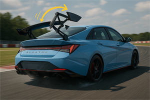 Speed-Adaptive Mechanical Split Spoiler System | 제임스 다이슨 어워드