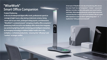 WiseWork Smart Office Companion | James Dyson Award
